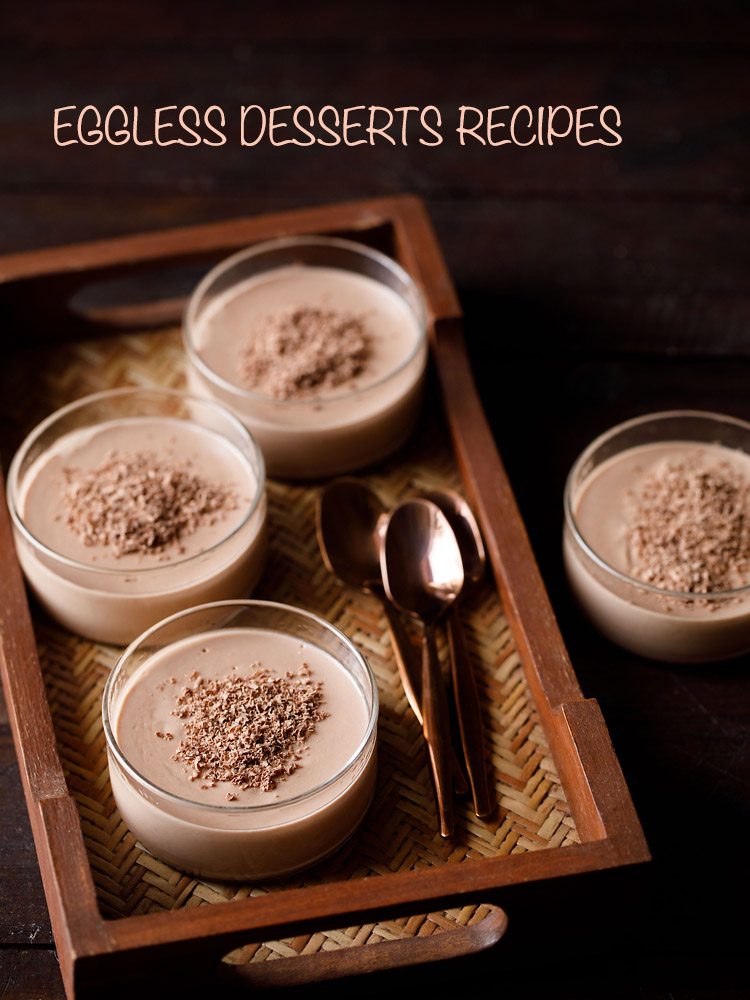 top 20 eggless desserts recipes | popular egg-free desserts recipes - 必 ...